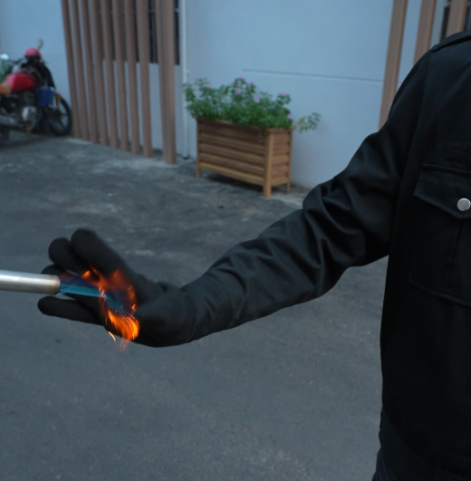 Resistant to 1200 ° C high temperature, non-burning, non-dripping soft ...